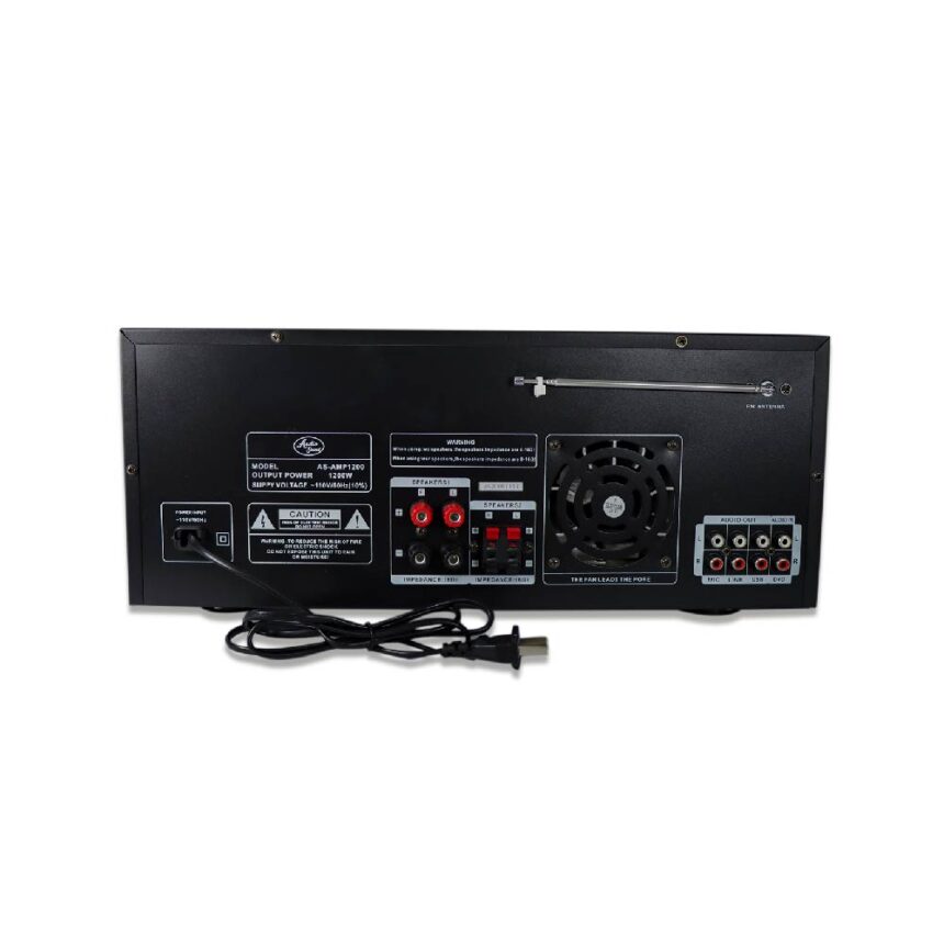 Amplificador de sonido AS-AMP2000 - Audio Sound - Audiosoundsas